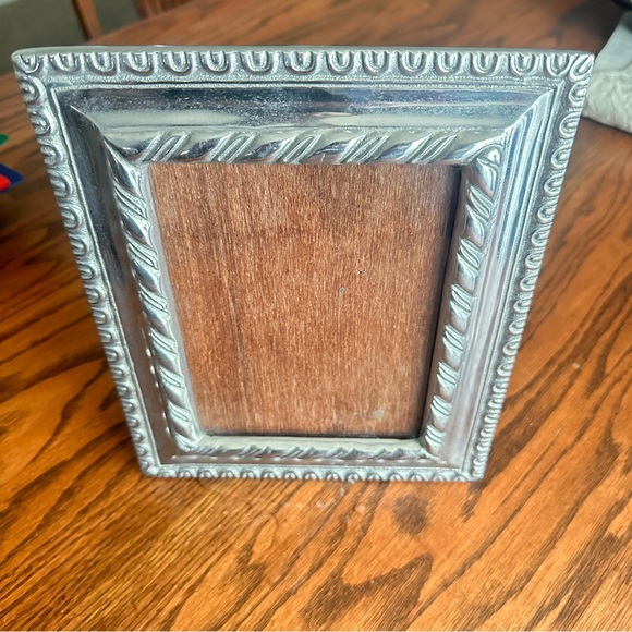 Accents | Vintage Silver Decorative Photo Frame 5x7 | Poshmark